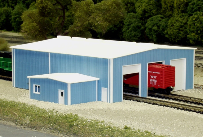 Pikestuff 541-8014 N Scale The Shops Kit — White Rose Hobbies
