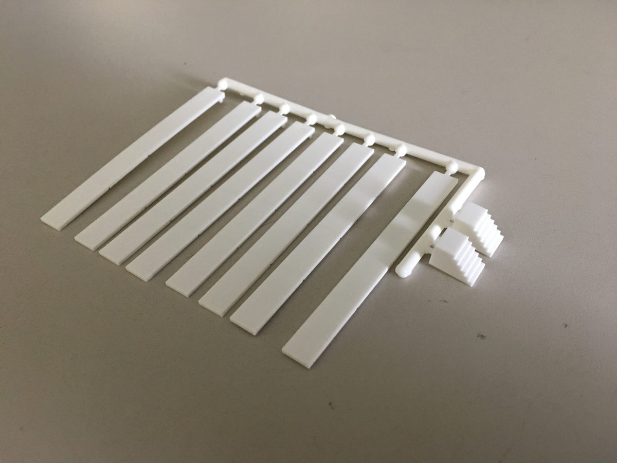 Pikestuff 541-8111 N Scale Concrete Foundation with Steps — White Rose ...