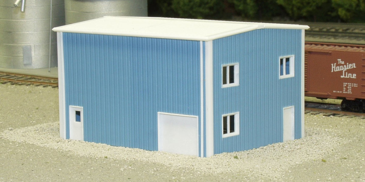 Pikestuff 541-8001 N Scale Modern Yard Office Kit — White Rose Hobbies