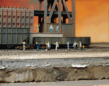 Preiser 1010067 HO Scale Steel Mill Day Crew Figures (10 Pack) - NOS ...