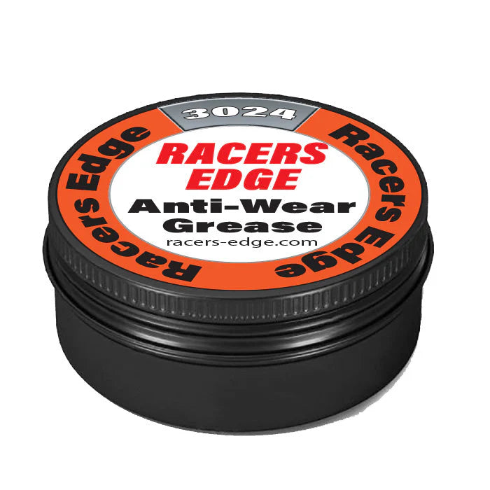 Racers Edge 3024 Anti-Wear Grease (8ml) in Black Aluminum Tin with Scr ...
