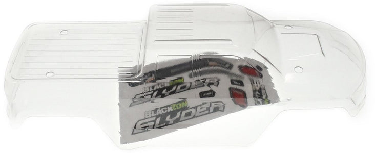 Racers Edge 6414 Clear Monster Truck Body with Stickers for Blackzon S ...