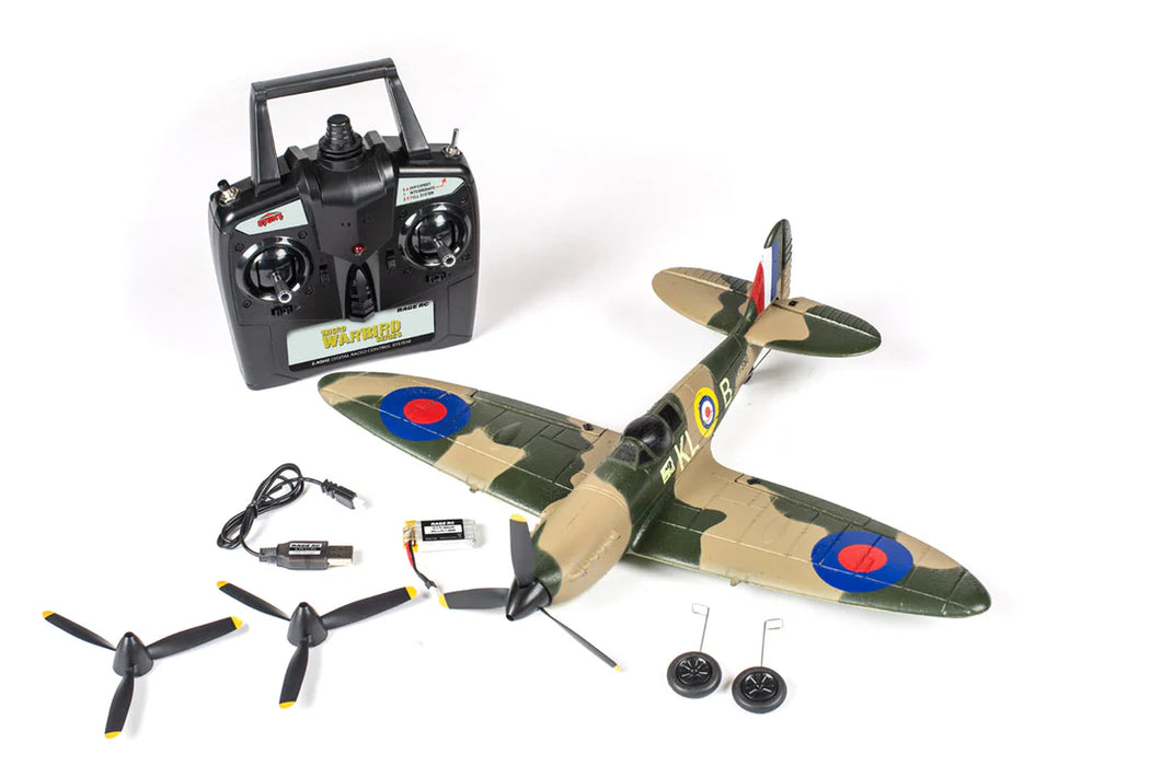 Rage RC A1303 Supermarine Spitfire Micro RTF Airplane with PASS (Pilot ...