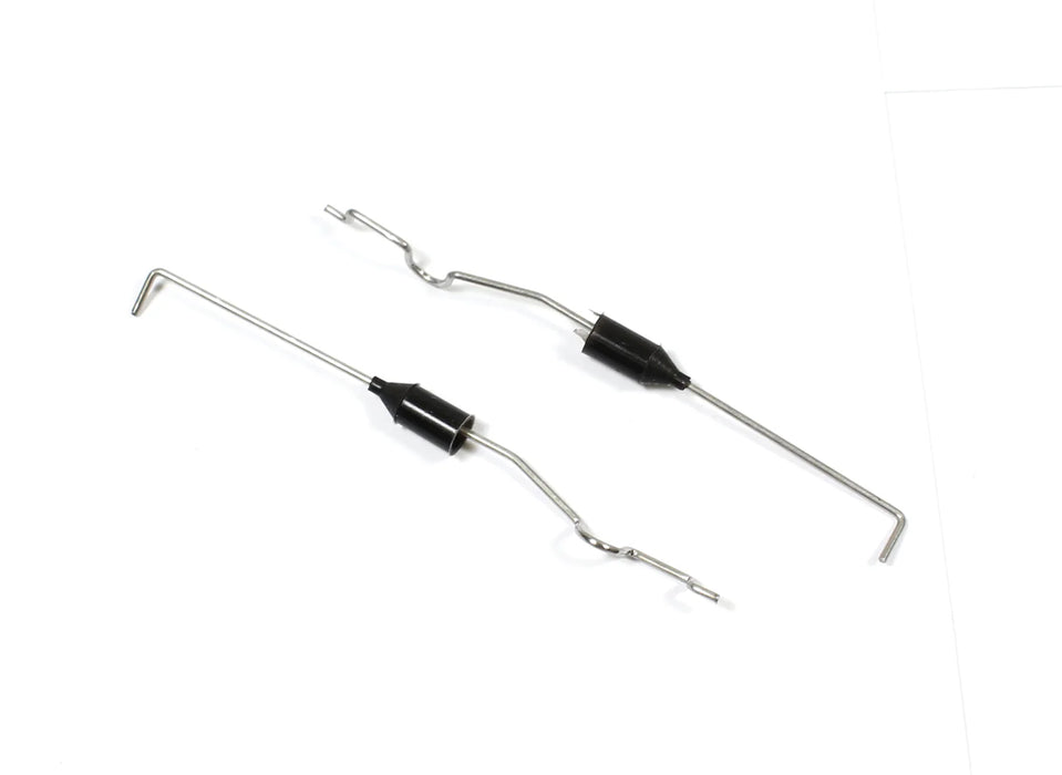 Rage RC B1142 Rudder Push Rod for Black Marlin MX, LightWave (2 Pack ...