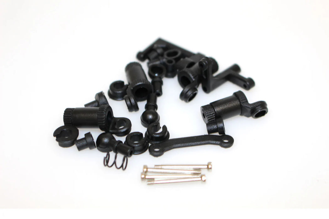 Rage RC C2459 Shock & Steering Assemblies for Mini Trek — White Rose ...
