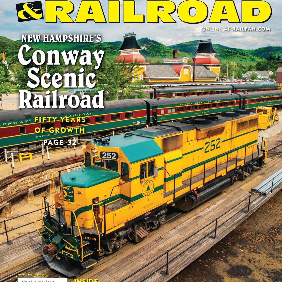 Railfan & Railroad Magazine August 2024 — White Rose Hobbies