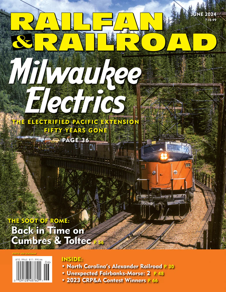 Railfan & Railroad Magazine June 2024 — White Rose Hobbies