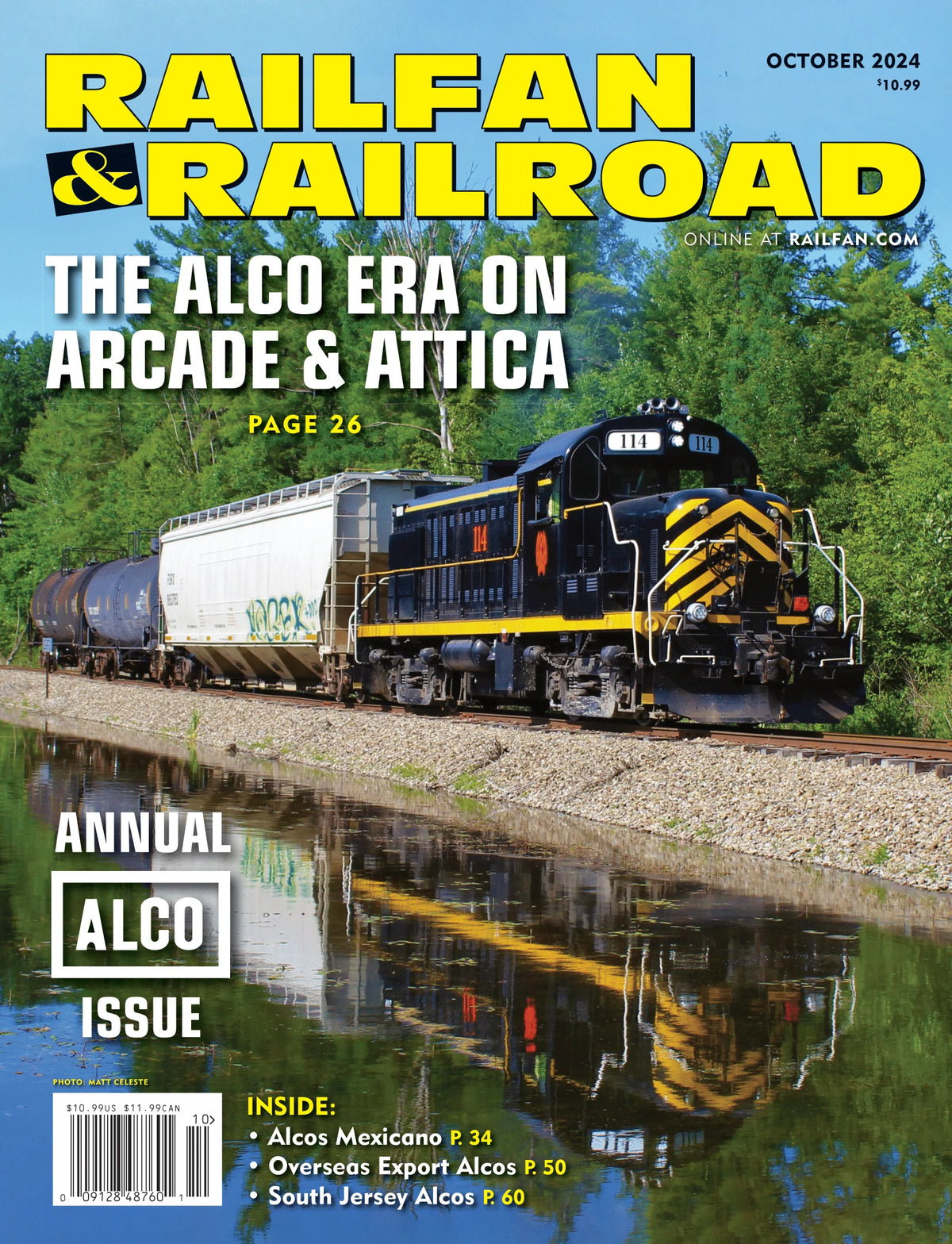 Railfan & Railroad Magazine October 2024 — White Rose Hobbies