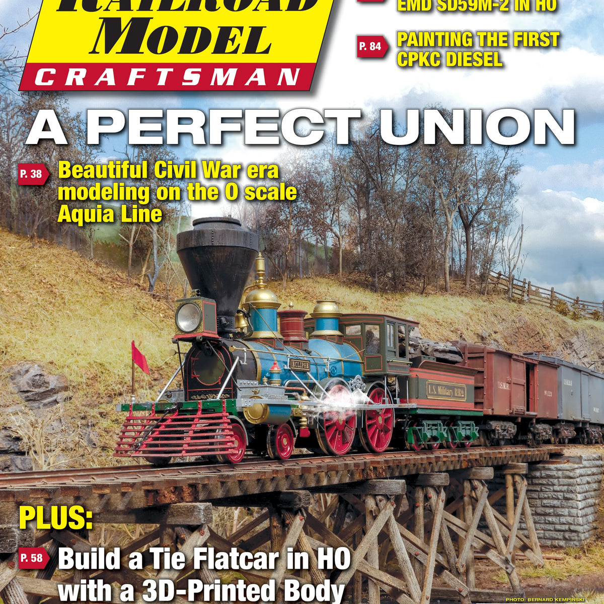 Railroad Model Craftsman Magazine April 2024 — White Rose Hobbies