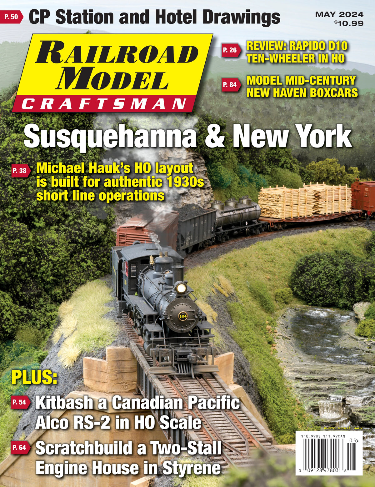 Railroad Model Craftsman Magazine May 2024 — White Rose Hobbies