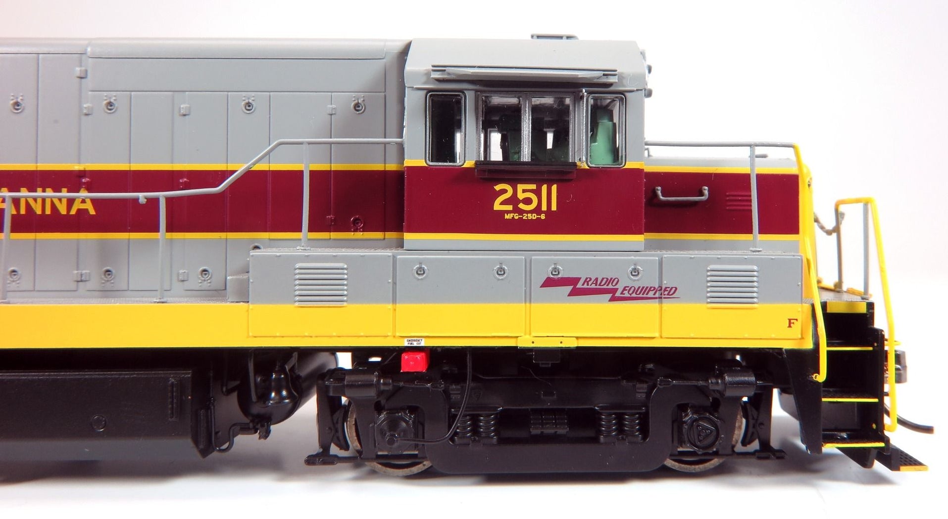 Rapido 35510 HO Scale GE U25B Erie Lackawanna EL 2503 with DCC and Sou — White Rose Hobbies