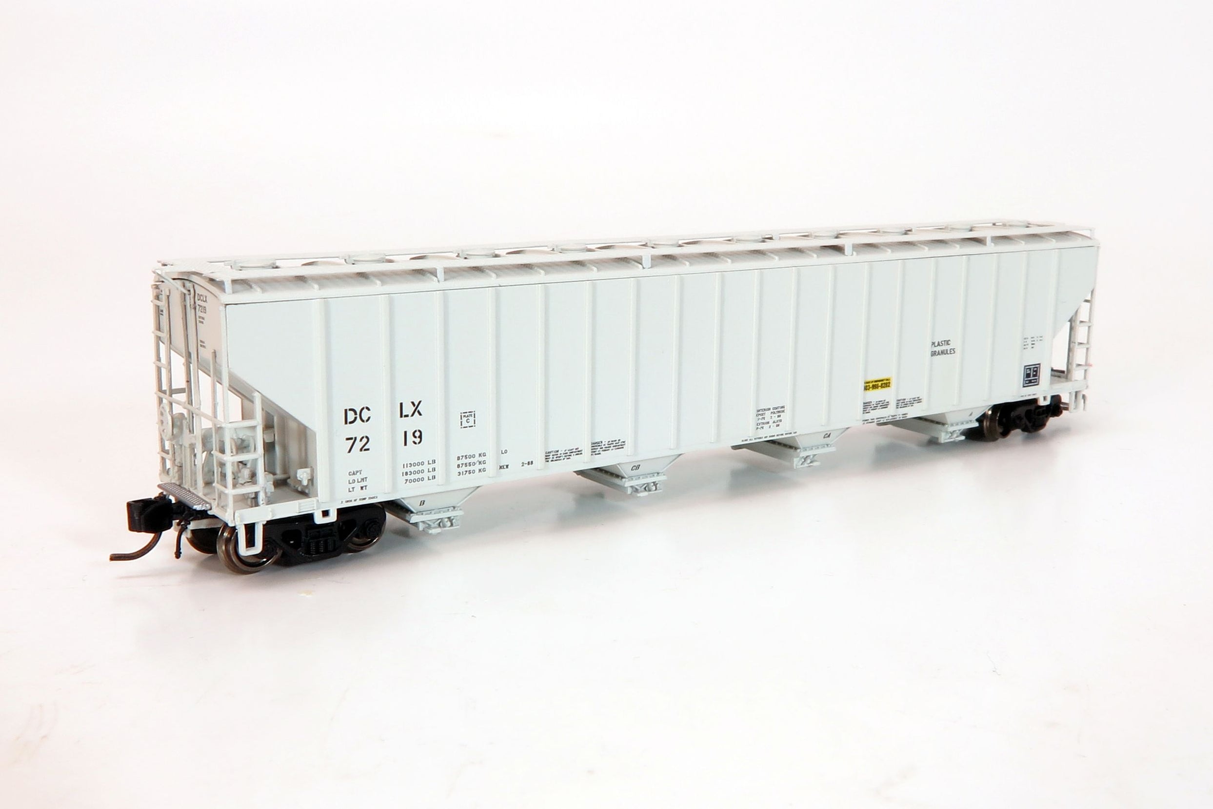 Rapido 560008 N Scale Procor 5820 Covered Hopper Dow Chemical DCLX (6 ...