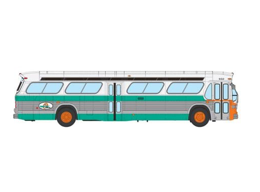 Rapido 753134 HO Scale Deluxe New Look Suburban Bus - AC Transit 932 ...