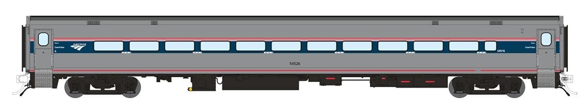 Rapido Trains 128049 HO Scale Horizon Coach Amtrak Phase VI 54526 ...