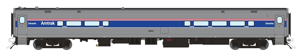 Rapido Trains 128058 HO Scale Horizon Dinette Amtrak Phase IV 53509 — White Rose Hobbies