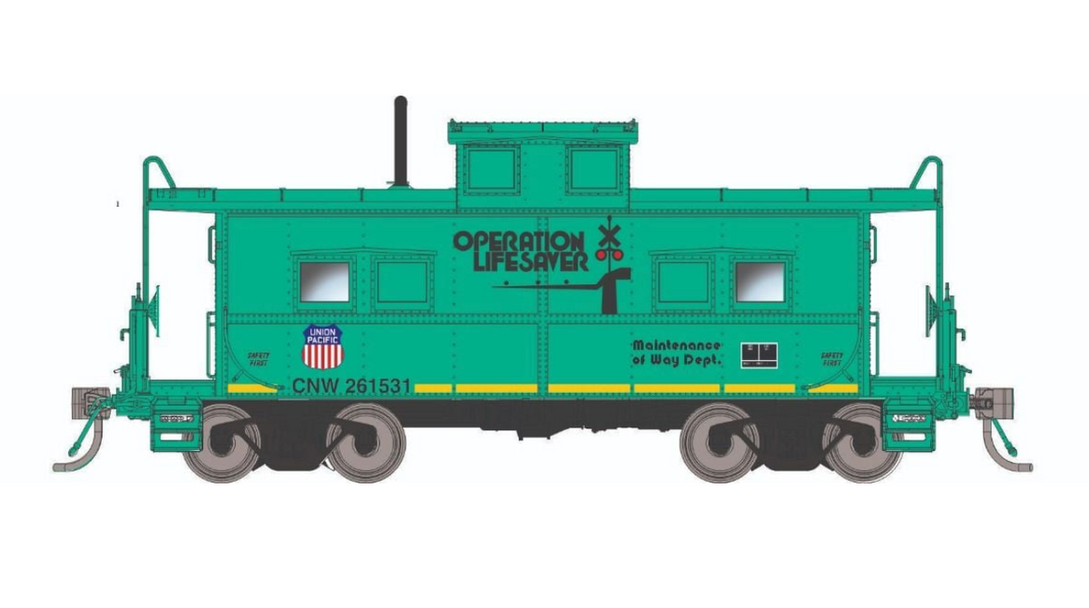 Rapido Trains 144116 HO Scale Northeastern Style Caboose (Porthole Win ...