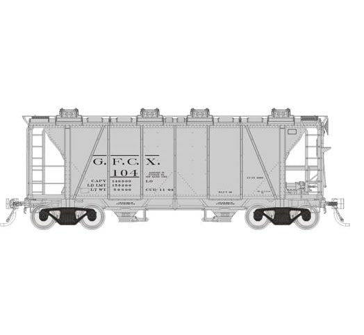 Rapido Trains 149005A HO Scale Enterprise Covered Hopper GFCX # Varies ...