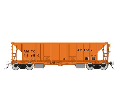 Rapido Trains 158007A HO Scale NSC Ballast Car Amtrak AMTK MOW # Varie ...