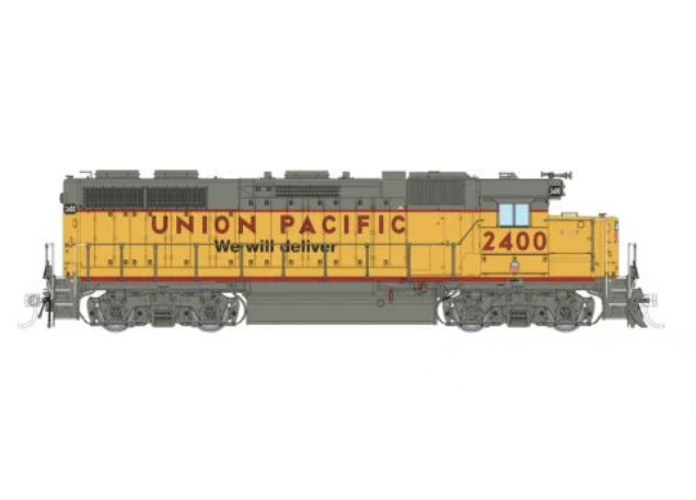 Rapido Trains 38572 HO EMD GP38 Union Pacific Dash-3 Rebuild UP 2400 ...