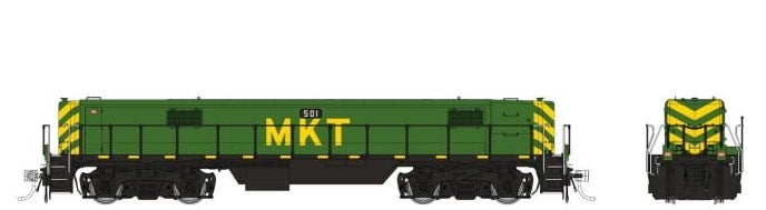 Rapido Trains 40017 HO Scale EMD GP40 Diesel Mother + Slug MKT 226/501 — White Rose Hobbies