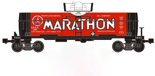 Ready Made Trains (RMT) 96899109 O Gauge Single Dome Tank Car Marathon ...