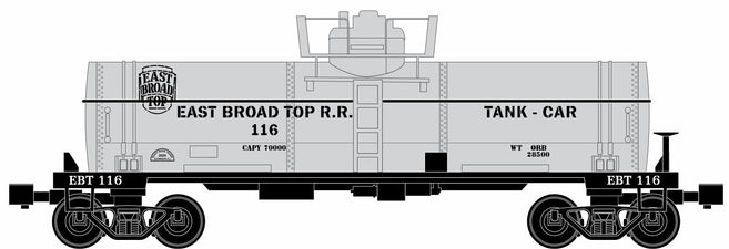 Ready Made Trains (RMT) 9689912 O Gauge Single Dome Tank Car East Broa ...