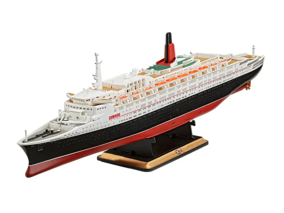 Revell 05806 1/1200 Queen Elizabeth II Ocean Liner Skill Level 4 Model ...