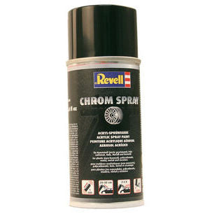 Revell 39628 150ml Chrome Acrylic Spray Paint — White Rose Hobbies