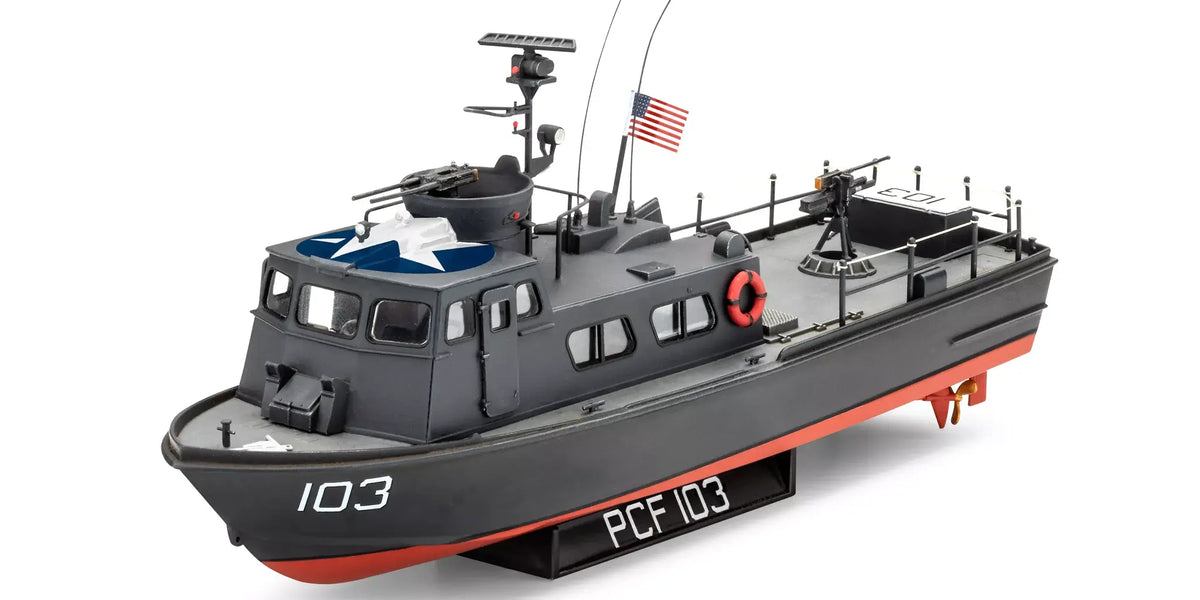 Revell 85-0321 1/72 US Navy Swift Boat MK 1 Sevel 4 Model Kit — White ...