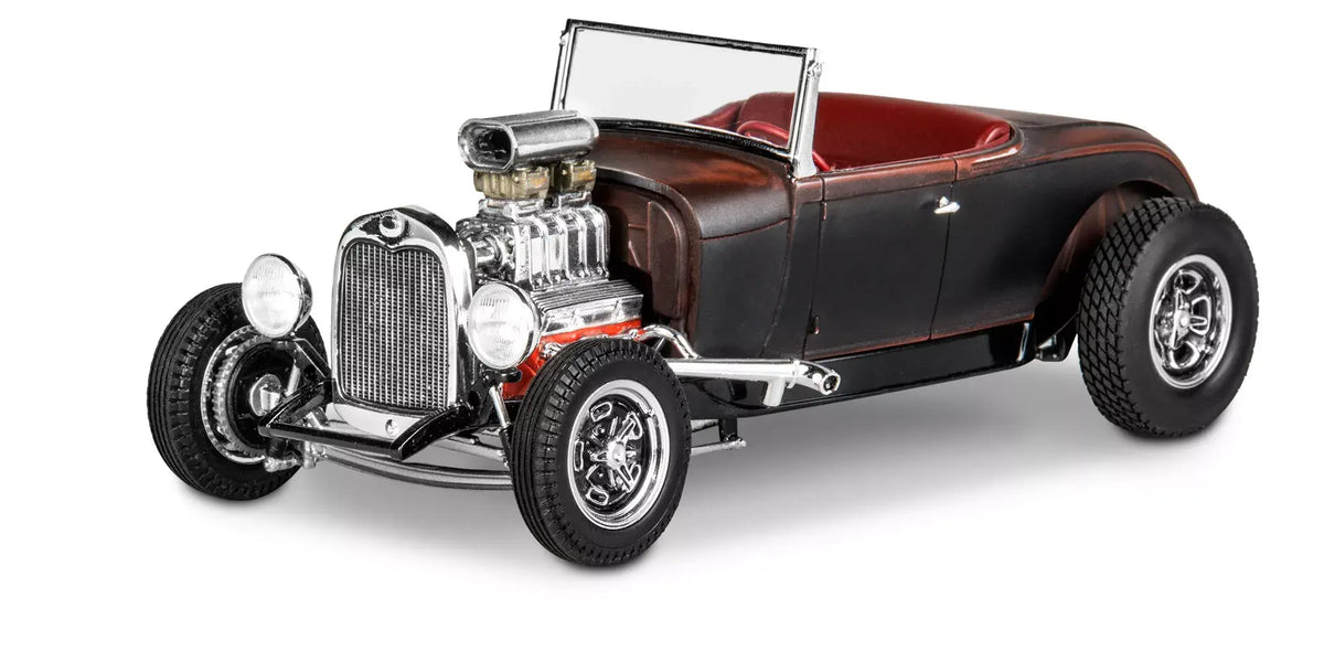 Revell 85-4463 1/25 '29 Ford Model A Roadster 2n1 Model Kit — White ...