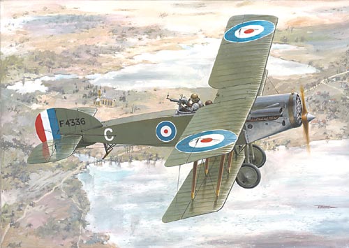 Roden Models 043 1/72 Bristol F.2B Fighter WWI Bi-Plane Model Aircraft ...