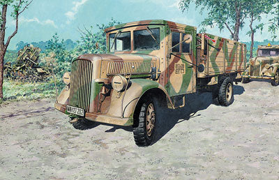 Roden Models 719 1/72 Opel Blitz L701 Main Army Truck with Wood Cab Mo ...