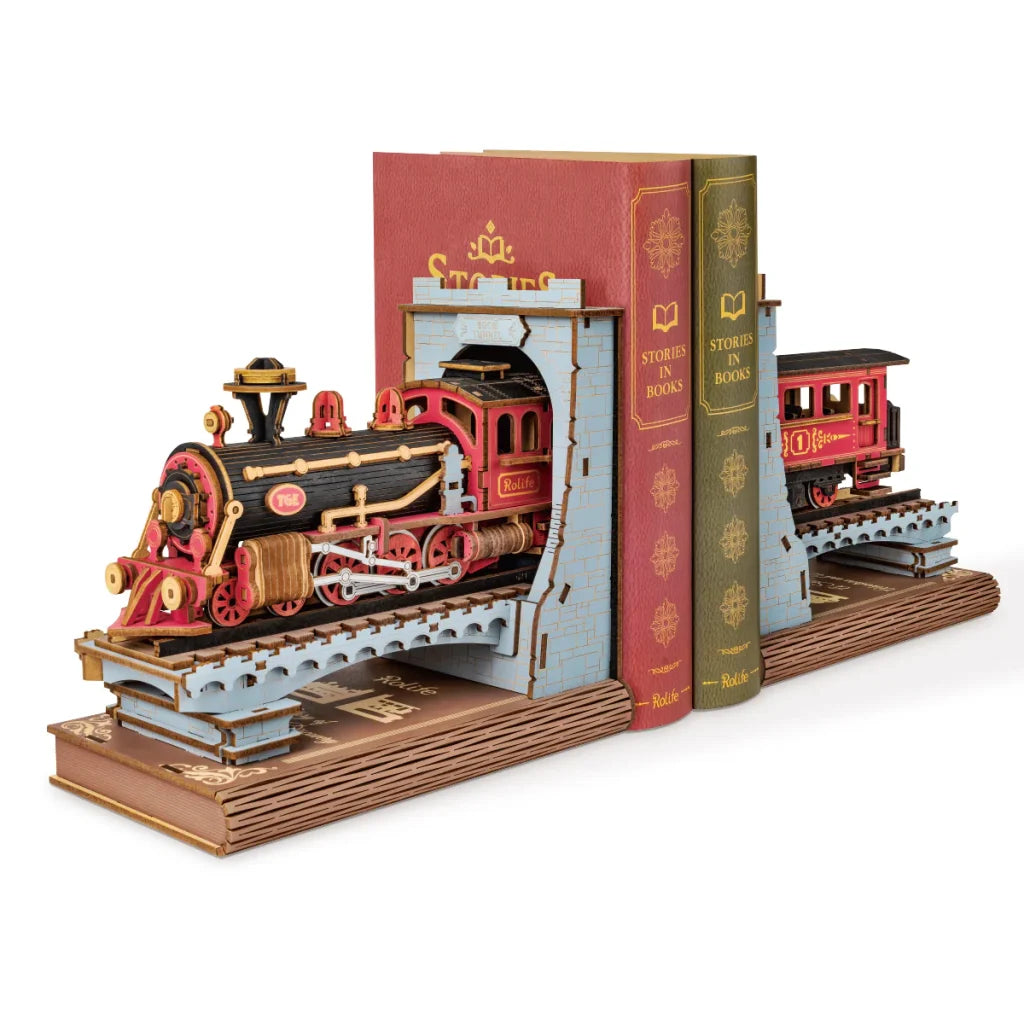 Rolife TGE01 DIY Book Nook 3D Puzzle - Century Train — White Rose Hobbies