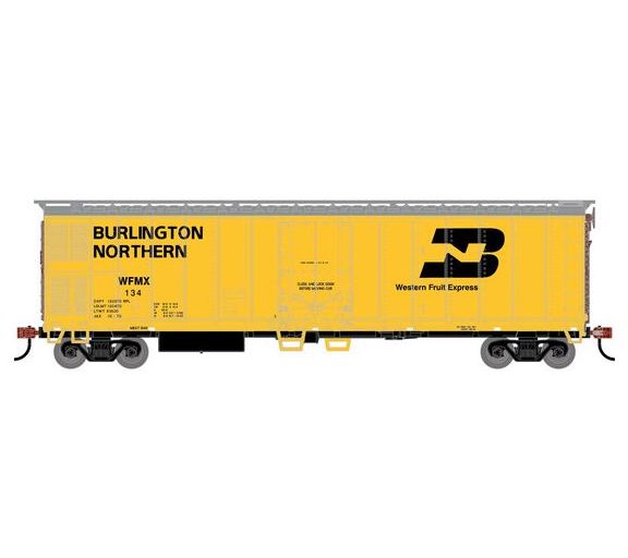 Roundhouse 1446 HO Scale 50' Mechanical Reefer Western Fruit Express W ...