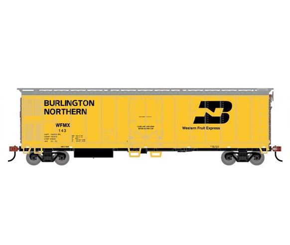 Roundhouse 1448 HO Scale 50' Mechanical Reefer Western Fruit Express W ...