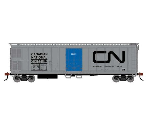 Roundhouse 1449 HO Scale 50' Mechanical Reefer Canadian National CN 23 ...