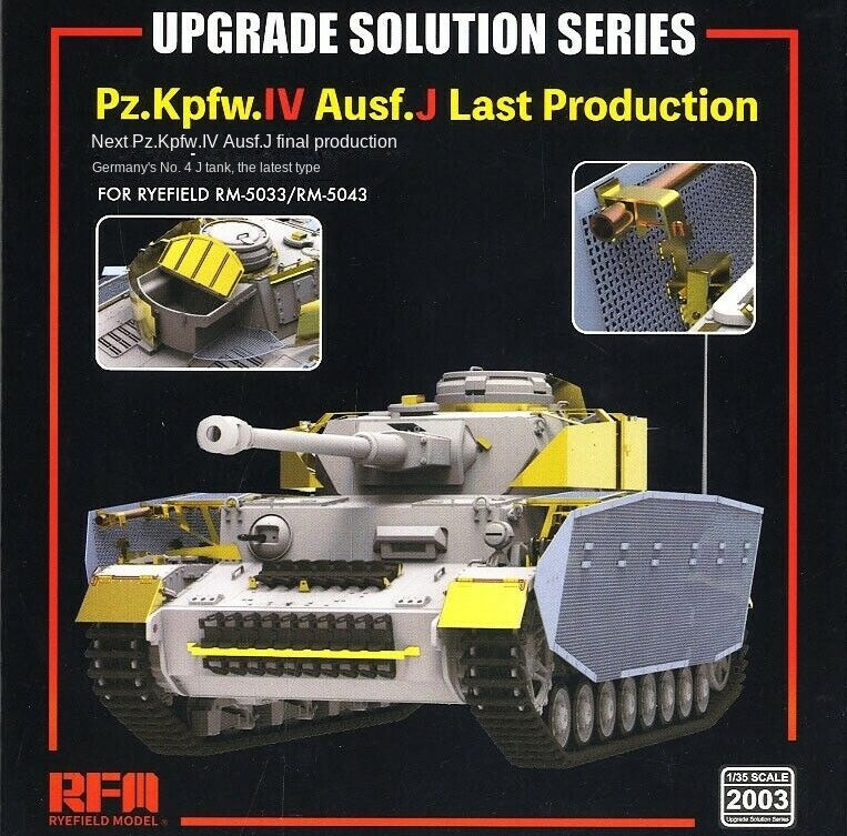 Ryefield Models 2003 1/35 Upgrade Solution Series Pz.Kpfw.IV Ausf. J L ...