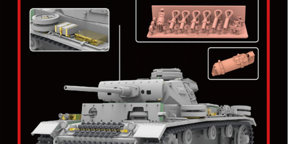 Ryefield Models 2005 1/35 Upgrade Solution Set for Pz.III Ausf. J (for ...