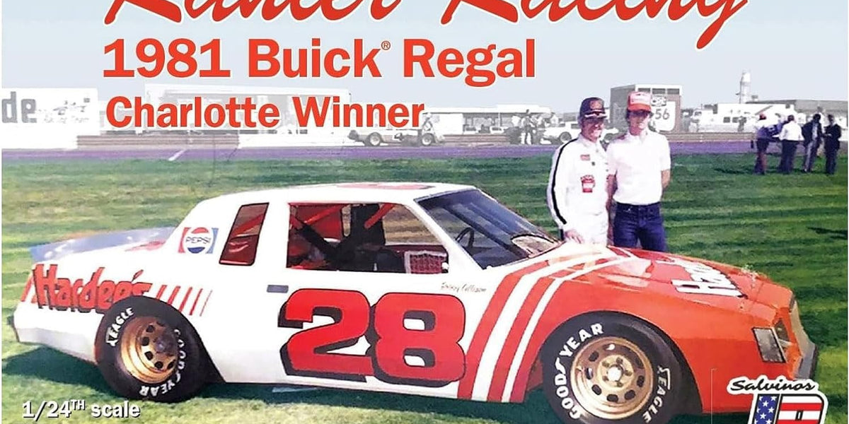 Salvinos JR Models 24567 1/24 Rainer Racing 1981 Buick Charlotte Winne ...