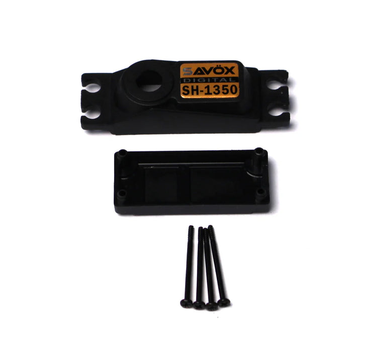 Savox CSH1350 Top & Bottom Servo Case with 4 Screws for SH1350 — White ...