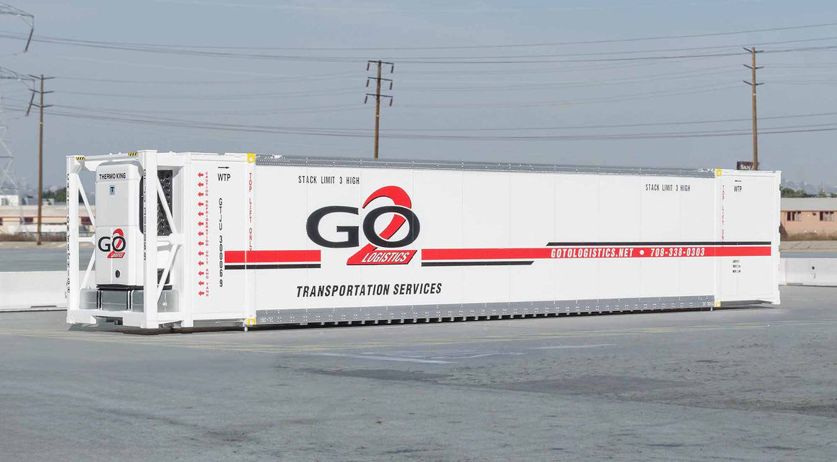 ScaleTrains 11727 HO Scale CIMC 53' Reefer Container with Sound Go 2 L ...