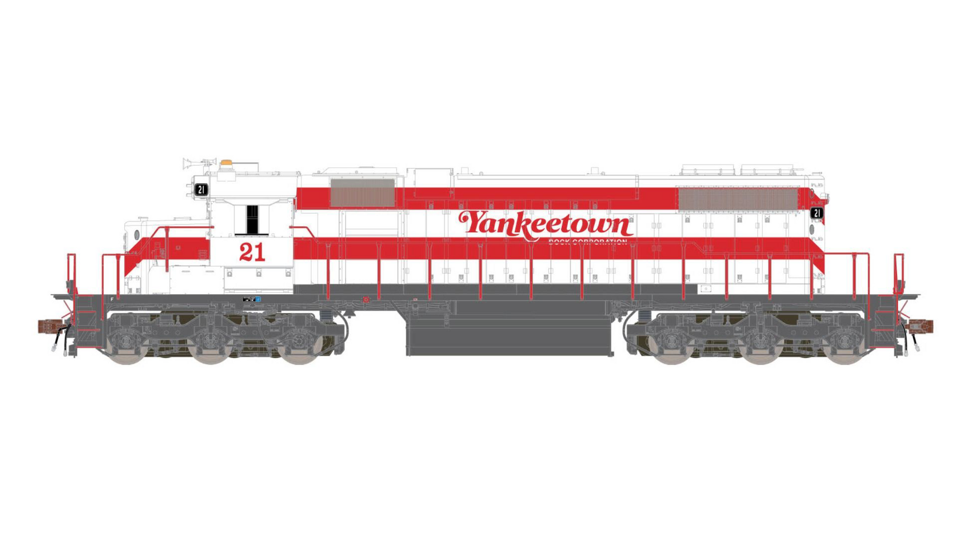 ScaleTrains 33161 HO Scale EMD SD38-2 Diesel Yankeetown Docks 21 DCC L — White Rose Hobbies