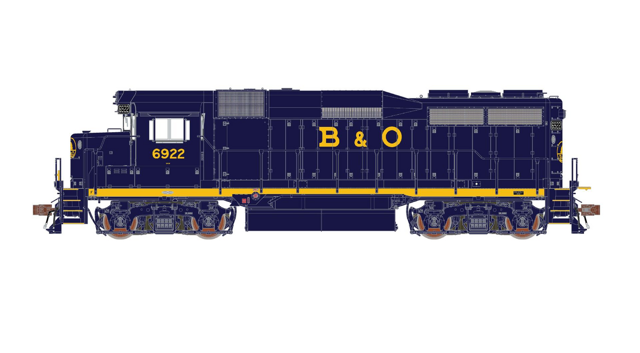 ScaleTrains Rivet 39209 HO Scale EMD GP30 Baltimore & Ohio B&O 6922 DC — White Rose Hobbies
