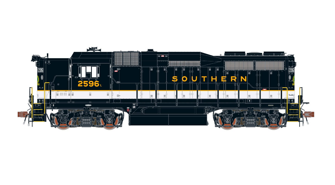 ScaleTrains Rivet 39248 HO Scale EMD GP30 Southern "Dulux" 2606 — White ...