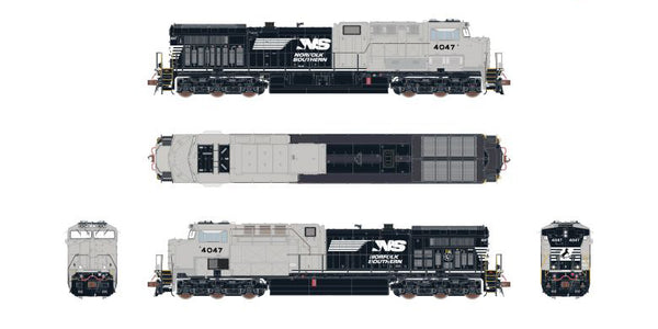 ScaleTrains 39897 HO Scale GE AC44C6M Norfolk Southern “Horsehead/Prim — White Rose Hobbies