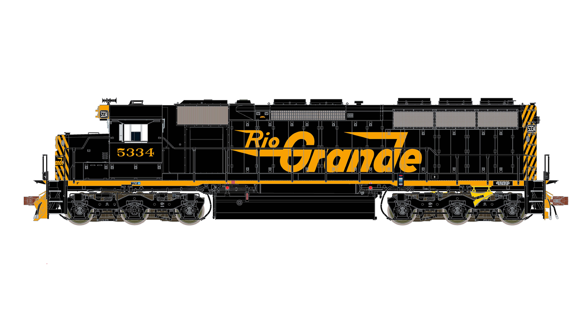 ScaleTrains Rivet 39720 HO Scale EMD SD45 Phase IIb1 Rio Grande Billbo ...