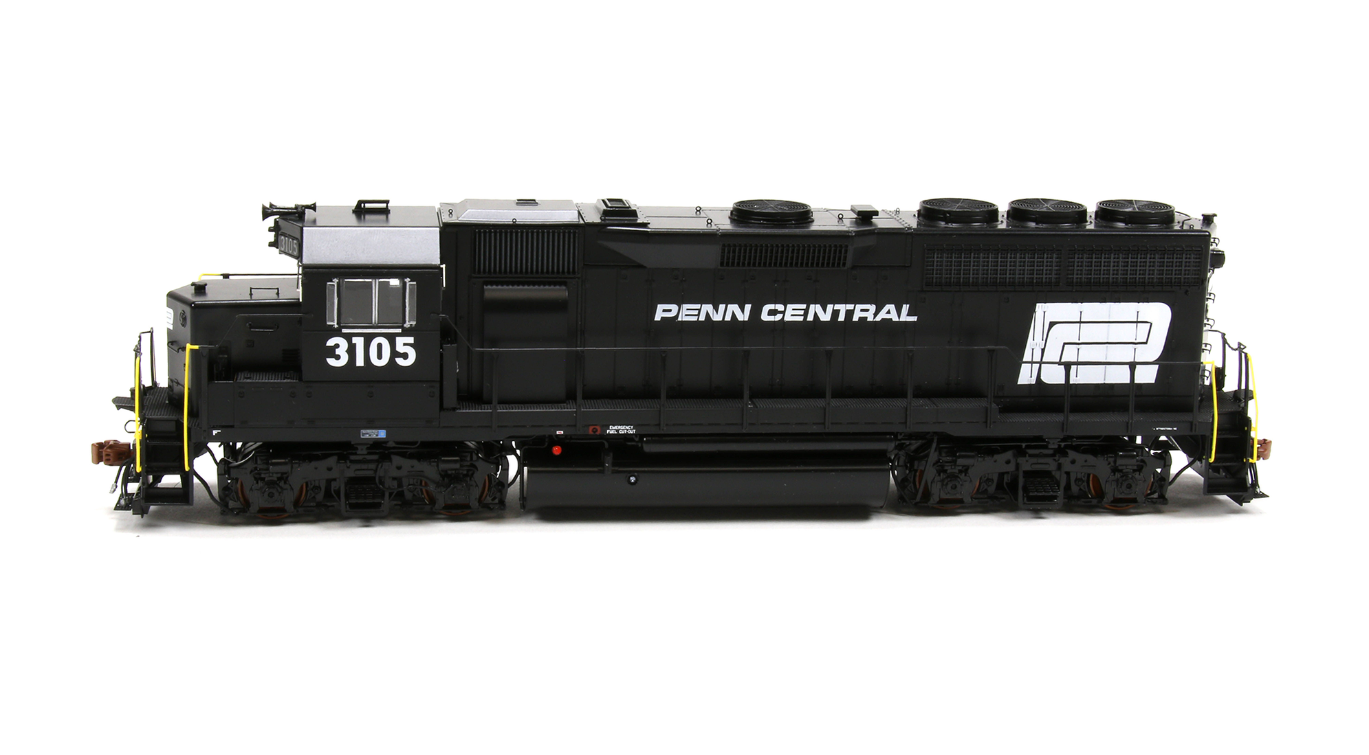 ScaleTrains Rivet 40222 HO Scale EMD GP40 Phase IIb Penn Central PC 32 ...