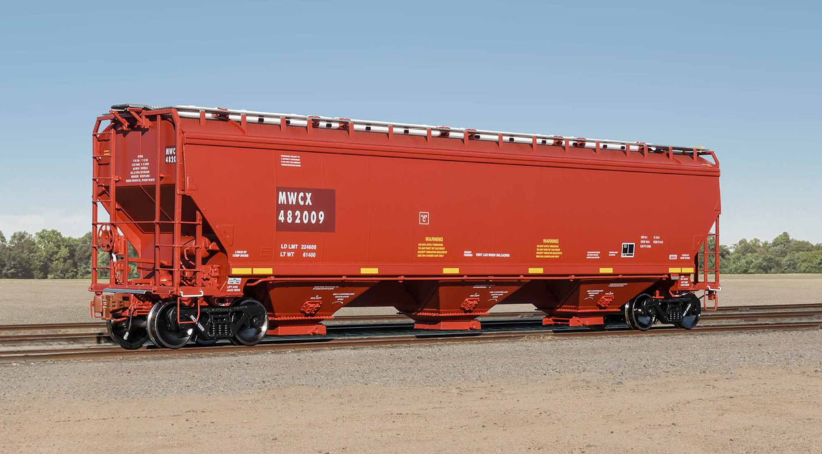 ScaleTrains Rivet 40324 HO Scale Gunderson 5188 Covered Hopper Patched — White Rose Hobbies