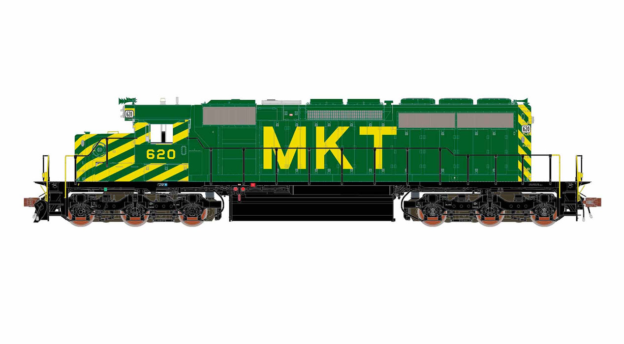 ScaleTrains Rivet 40777 HO Scale EMD SD40-2 Missouri-Kansas-Texas MKT — White Rose Hobbies