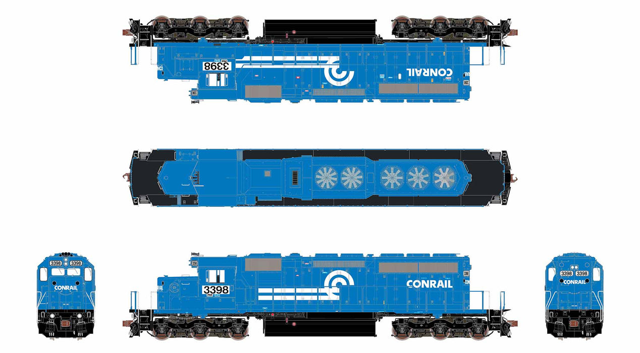 ScaleTrains Rivet 40792 HO Scale EMD SD40-2 Norfolk Southern NS 3398 - — White Rose Hobbies